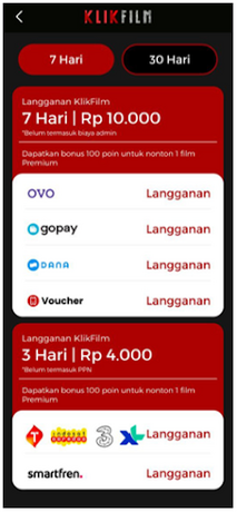 KlikFilm | Tokopedia Care